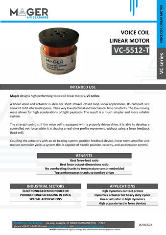 VC5512-T - data sheet